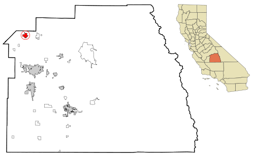 Dinuba California Map
